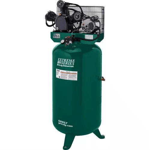 80-Gallon 5 HP Extreme Series Air Compressor | Grizzly PRO G0957 ...