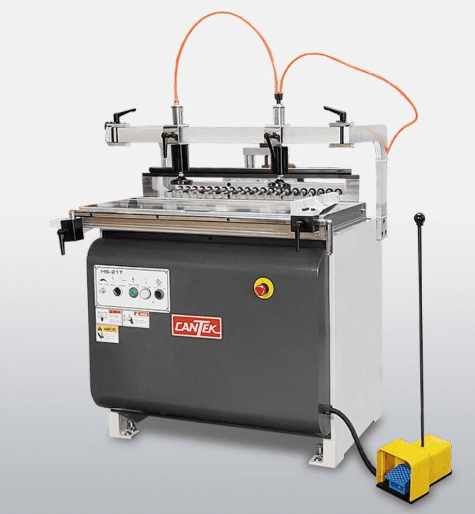 CANTEK | HS21T 21-SPINDLE CONSTRUCTION BORING MACHINE — Capital Woods ...