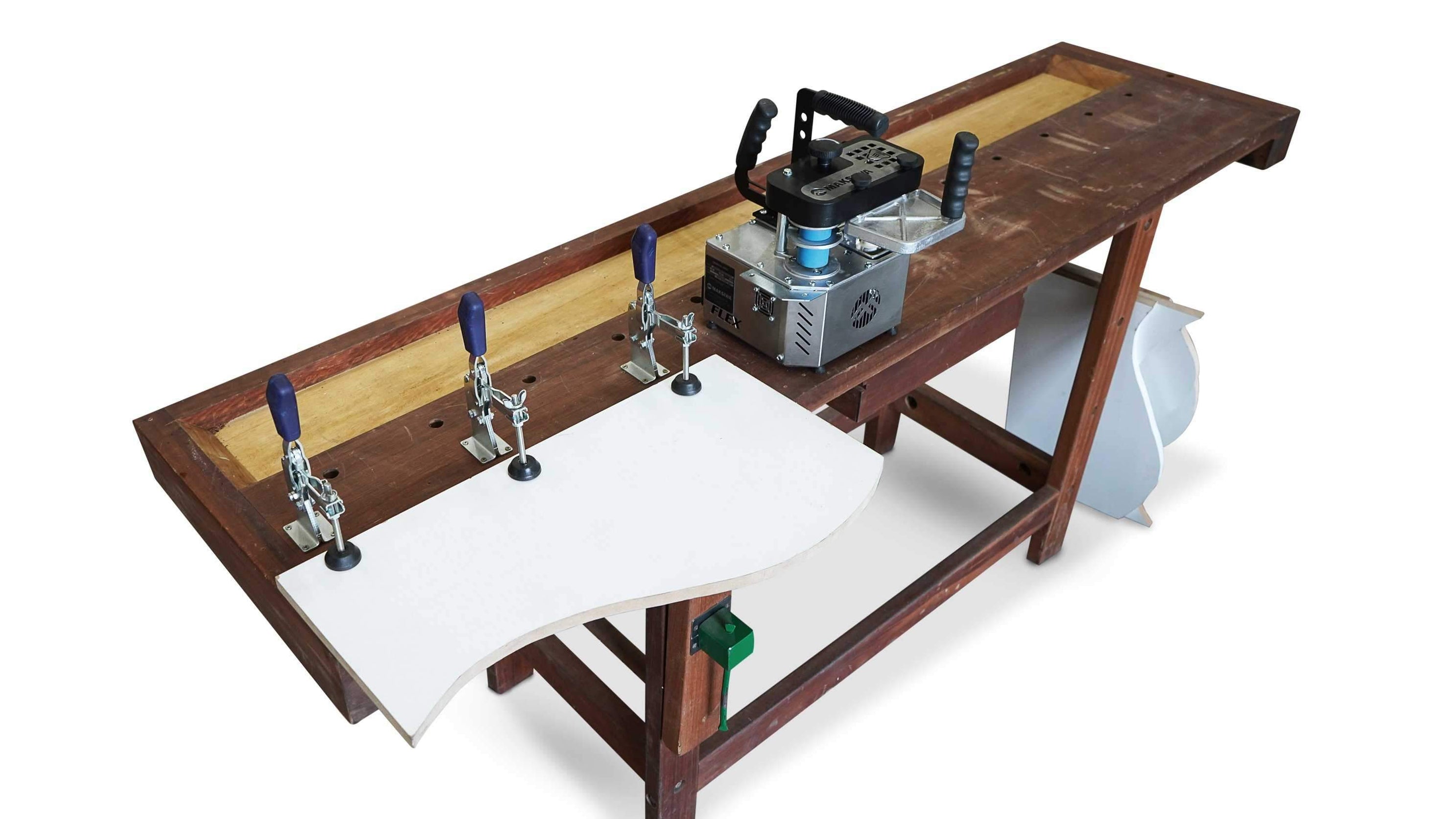 Portable Curved Edgebander – 1 PHASE Manual Flex + Table I CBC FLEX I ...