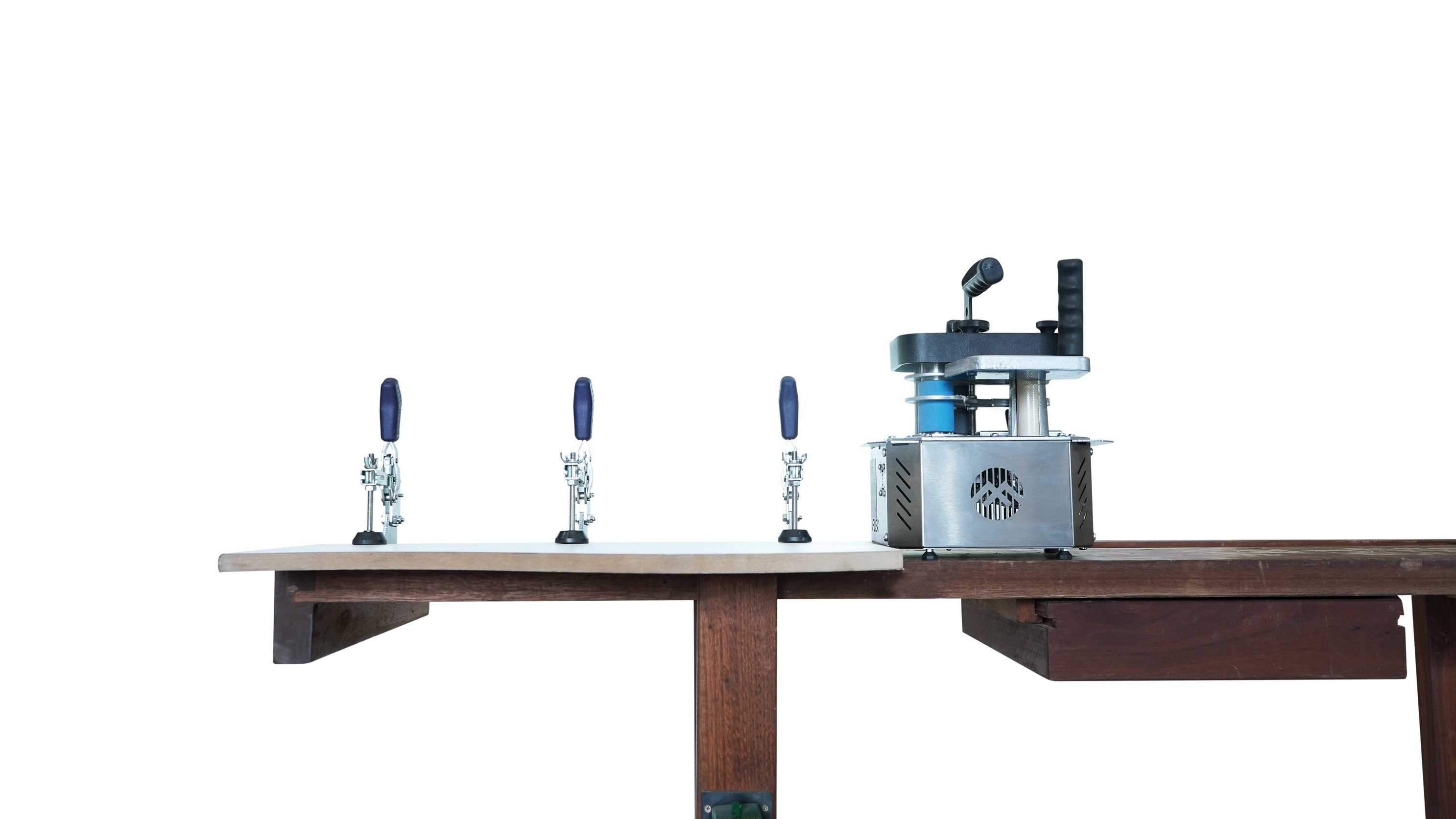 Portable Curved Edgebander – 1 PHASE Manual Flex + Table — Capital ...