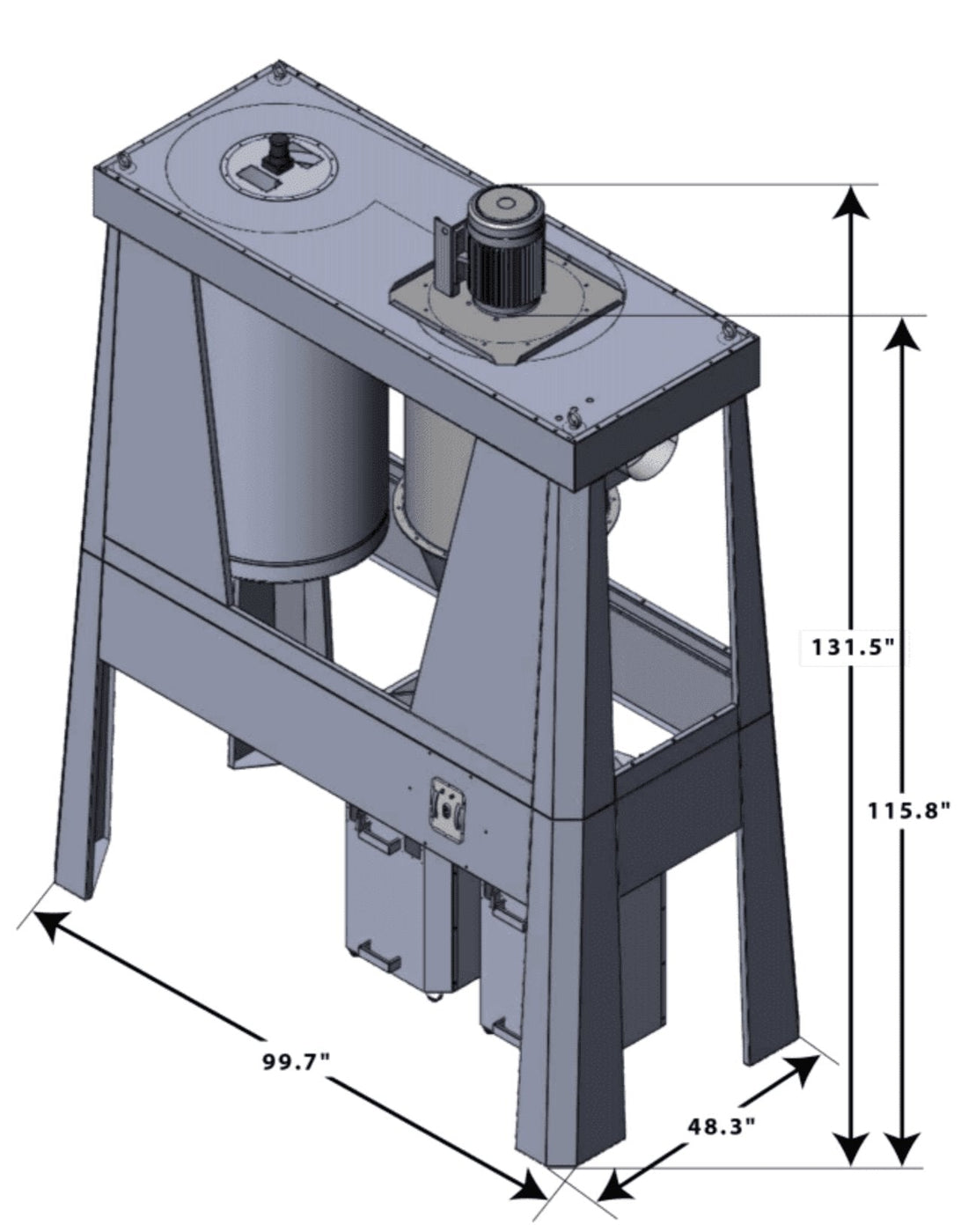 Cyclone Dust Collector Flux:10 | Laguna Tools | MDCTF102203 — Capital ...