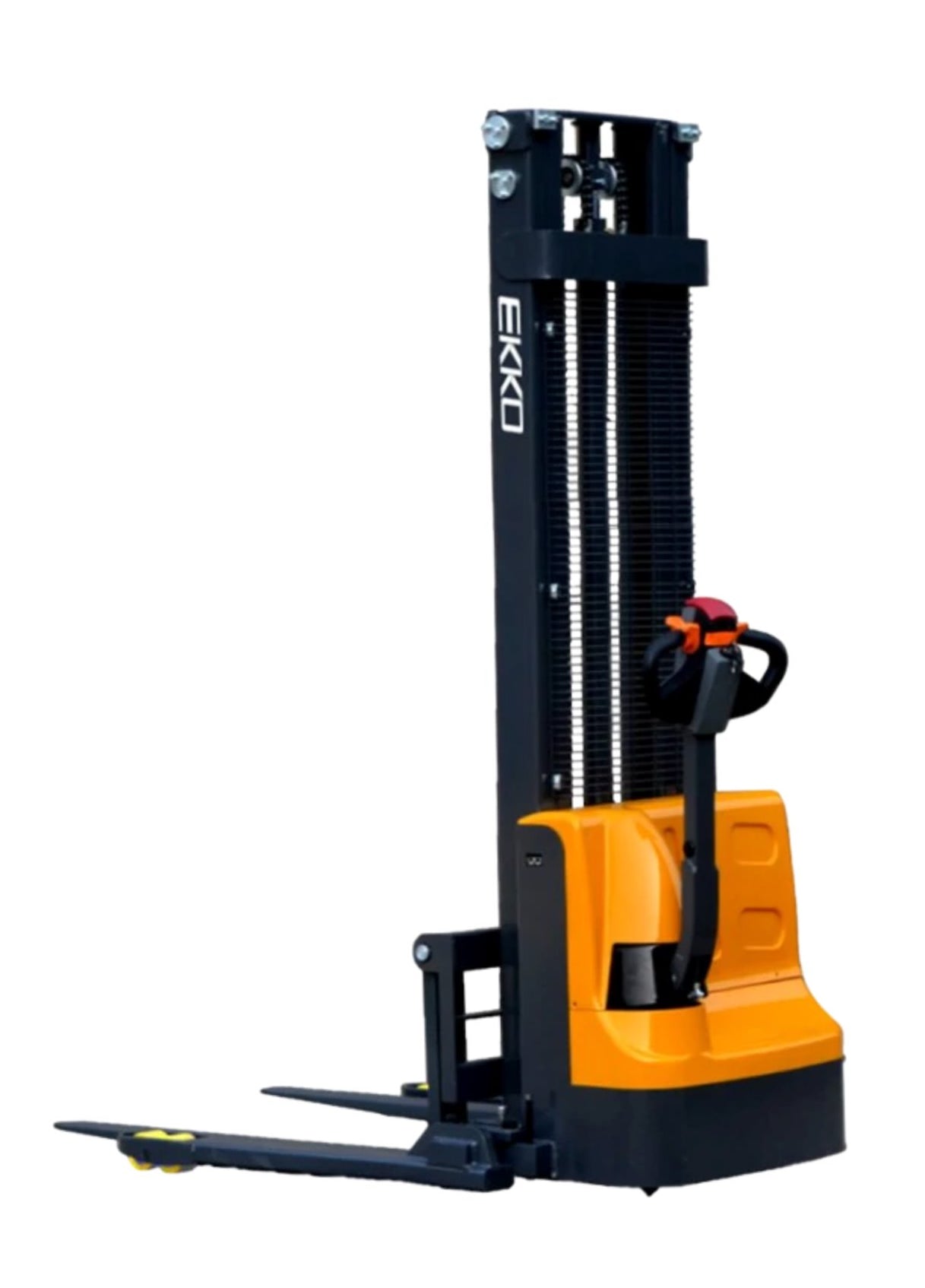 Full Powered Straddle Stacker 119.4" Height 2640 lbs | Ekko EB12E ...