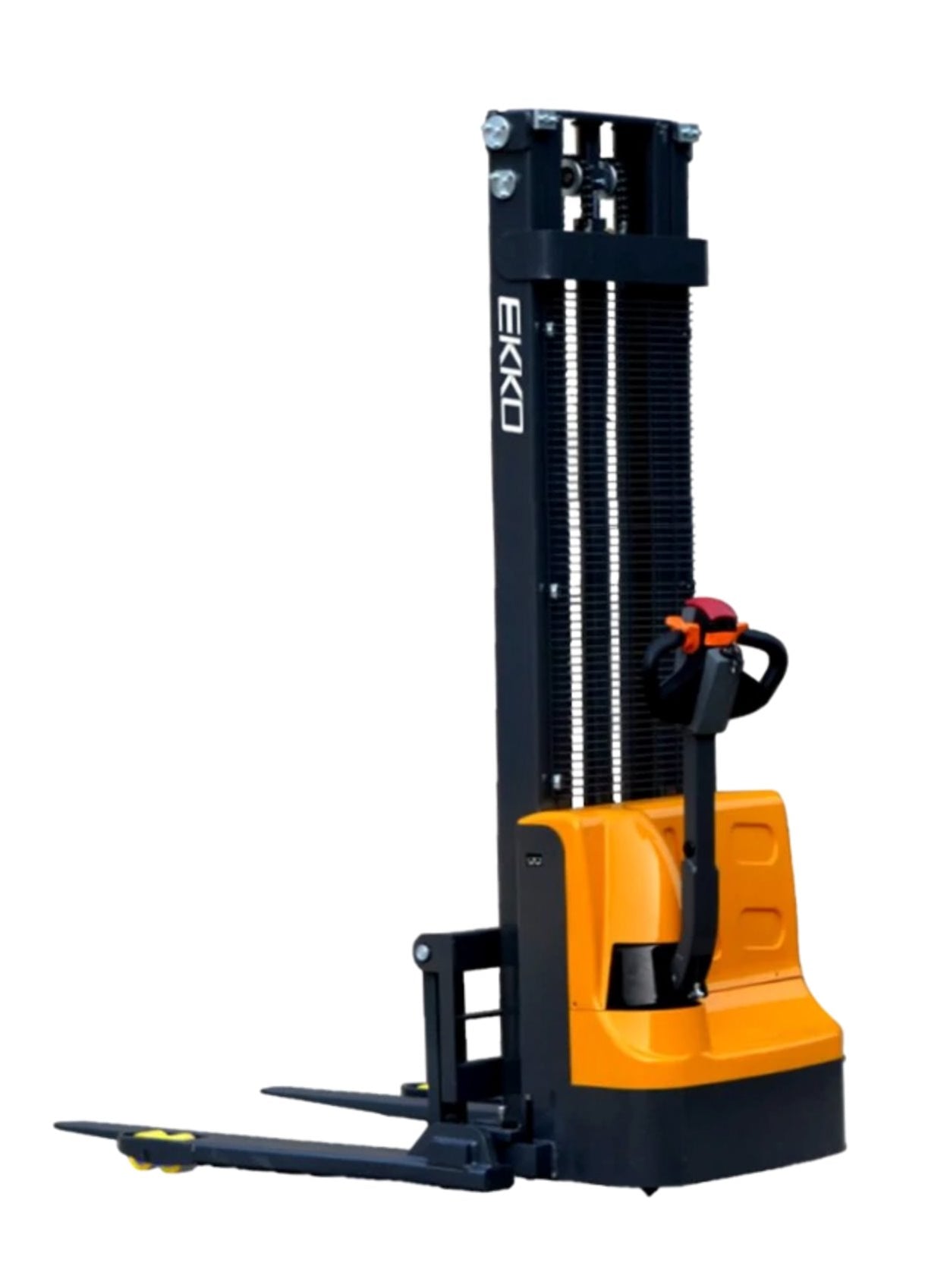 Straddle Stacker 4000 lb Cap., 138" Height | EKKO EB18E Full Powered ...