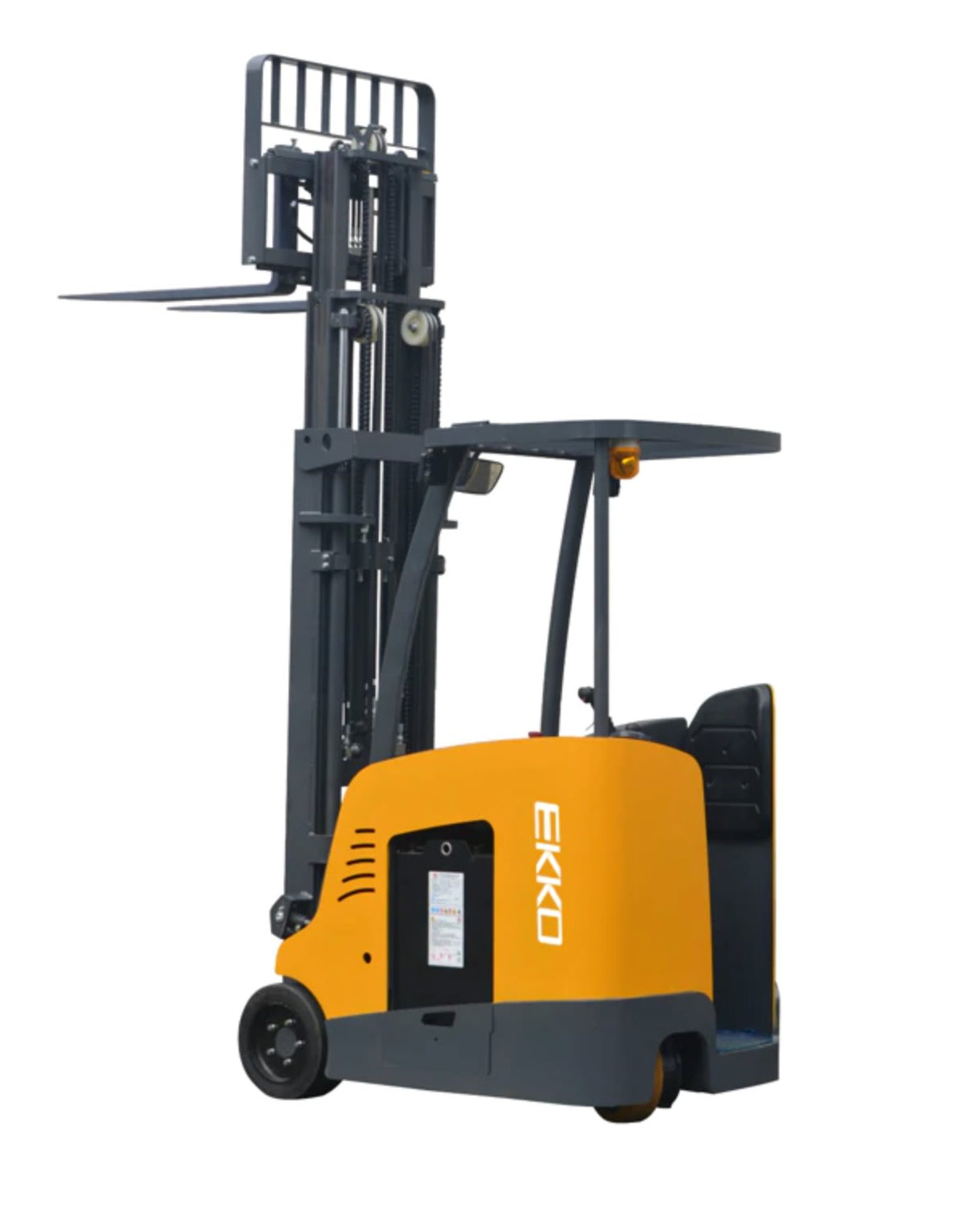 Stand-up Rider Forklift 216" Lift 4000 lbs | Ekko EK18RF — Capital ...