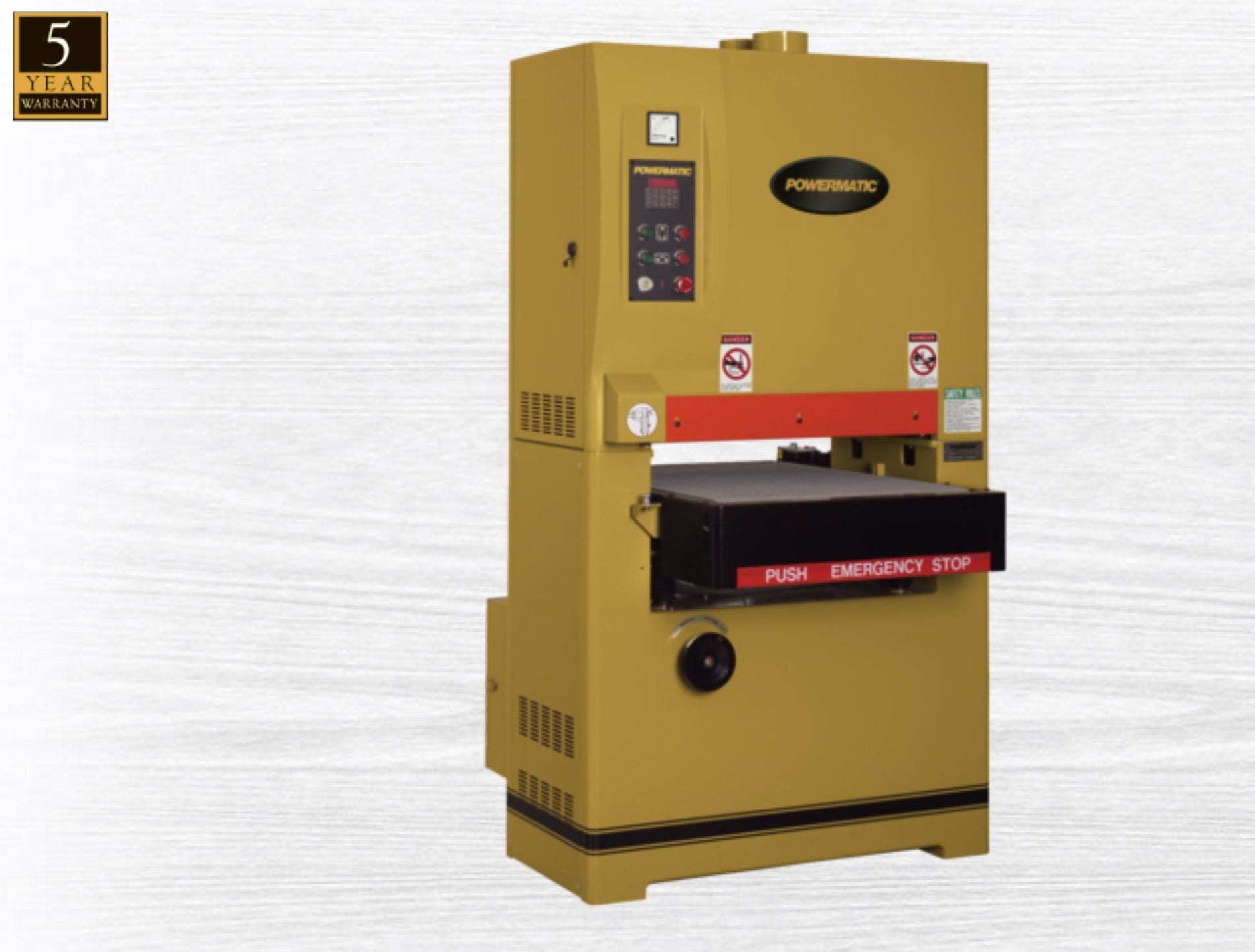 WB-25 | 25" Wide Belt Sander, 15HP 3PH 230/460V, Vari Speed, DRO | 179 ...